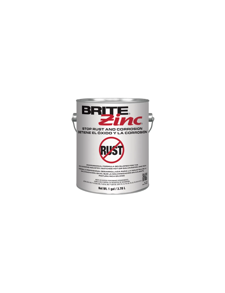 Buy CRC Brite Zinc Silver Finish ? Zinc-Rich 0.3fl oz Aerosol Coating ...