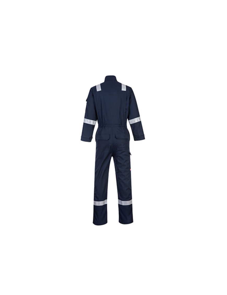 PORTWEST FR93 Bizflame Industry Coverall Navy | Flame-Resistant Workwear